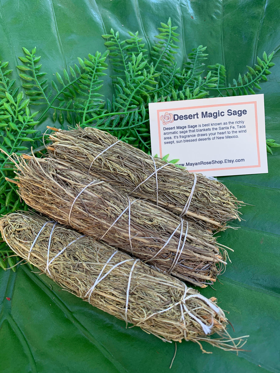 Desert Magic Sage Smudge Bundle – Mayan Rose