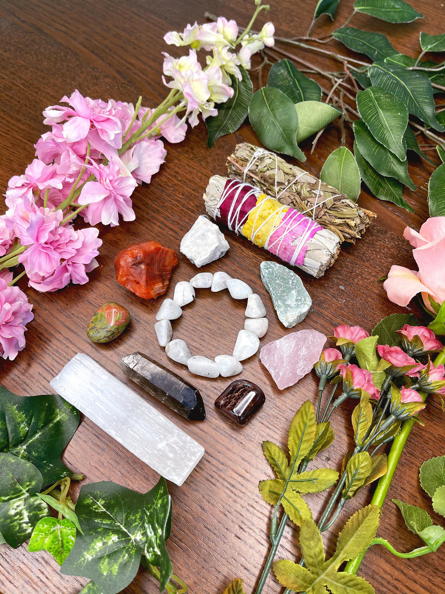 Pregnancy & Fertility Crystal Kit – Mayan Rose